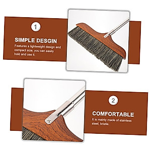 CIYODO Reusable Floor Cleaning Broom with Dustpan Versatile for Home Kitchen Office and Lobby Efficient Broom with Ergonomic Handle for Easy Use
