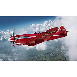 Airfix Model Set - A05139 Supermarine Spitfire MKXIV Civilian Schemes Model Building Kit - Plastic Model Plane Kits for Adults & Children 8+, Set includes Sprues & Decals - 1:48 Scale Model