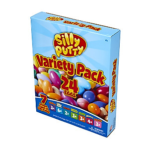 Crayola Silly Putty Bulk Variety Pack, Sensory Putty, Fidget Toys For Kids, Gifts, 24 Eggs [Amazon Exclusive]