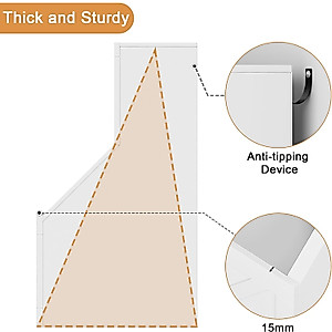 GAOMON Kids Bookshelf, Wooden Toy Storage Organizer with Cubby, Toddler Bookcases Fit for Playroom, Children's Room, Bedroom, Nursery School