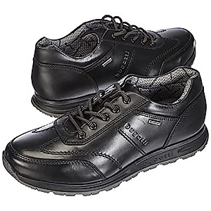 bugatti Men's Low-Top Sneakers, Black, 10.5 Wide