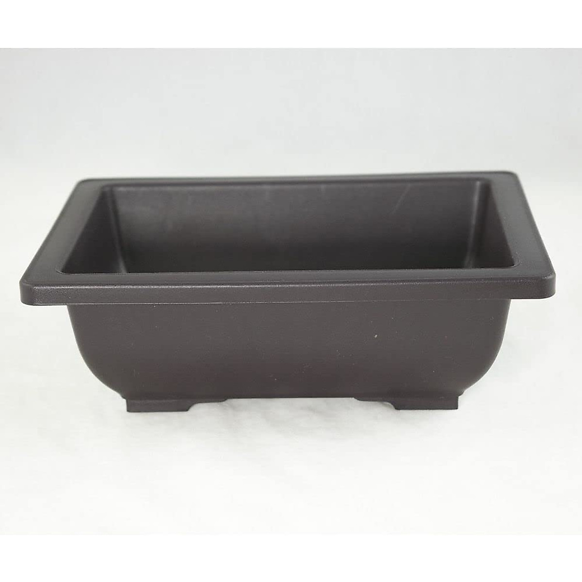 2 Pcs Rectangular Plastic Bonsai training Pot, Succulent Planter 8.5"x 6.5"x 2.75"