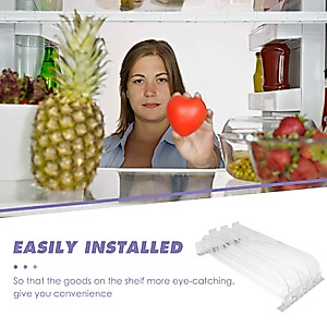 BESTonZON 3Pcs Drink Organizer for Fridge Self-Pushing Soda Rack Can Organizer Beverage Pusher Glide Bottled Water Organizer for Refrigerator Automatic Vending Machine