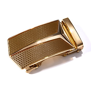 Barry.Wang Mens Belt Leather 2pack,Slide Ratchet Belt Buckle Dress Casual Gift Adjustable,Trim to Fit