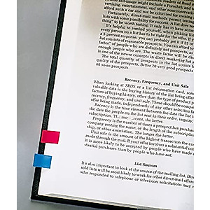 Post-it 12 x 43 mm Small Index Flags, 4 Colours - Multicolour, Pack of 140 Flags