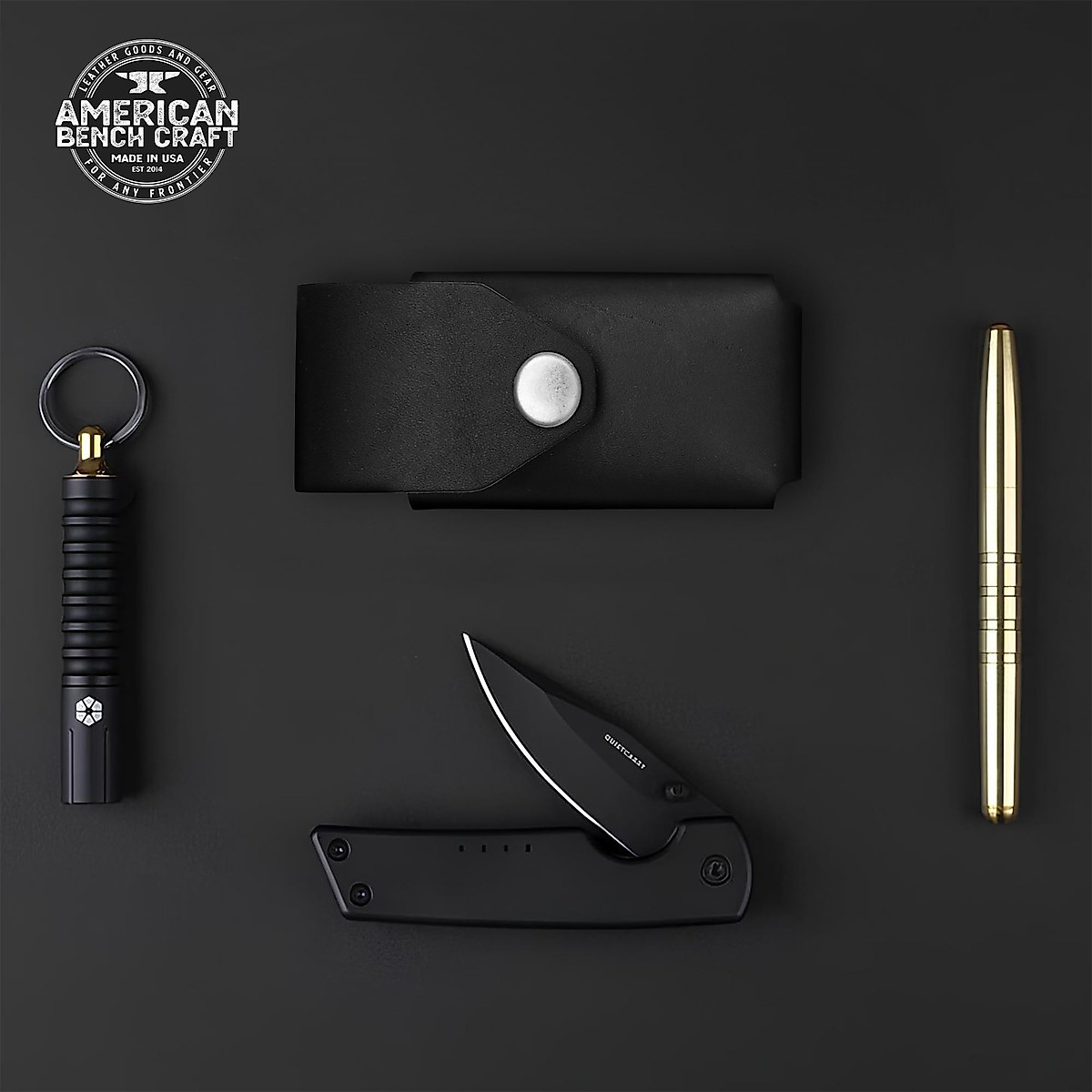 Leather Multitool Sheath for Leatherman Wave & Wave+ (Black) - Ultra Durable Full Grain Leather Belt Tool Holder - Multi Tool Holster for Belt w/Solid Brass Rivets - Premium Belt Accessories for Men