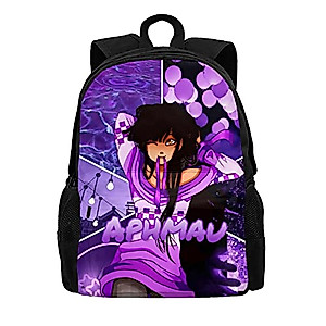 YAOJIAADM Anime Game Travel Laptop Backpack Women Man Resistant Daypack Business Bag