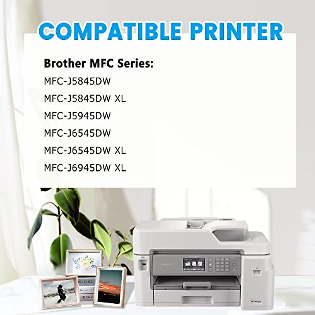 BINKSYLER Compatible LC3037 XXL Ink Cartridges Replacement for brother LC3037 LC3037XXL LC3039 Work for Brother MFC-J6945DW MFC-J6545DW MFC-J5845DW MFC-J5945DW(1 Black,1 Cyan,1 Magenta,1 Yellow)4 Pack