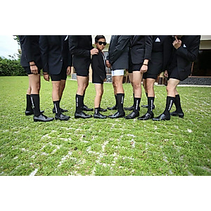 PAIXUN Groom Groomsmen Gifts For Men Him Wedding Proposal Novelty Funny Socks Bestman 100% Cotton Groomsmen Socks