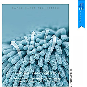 HR Huare Technology Upgraded Chenille Hand Towels, Hanging Kitchen & Bathroom Fast Drying ,No Peculiar Smell Stocking Stuffers for Family Member, 2Pack