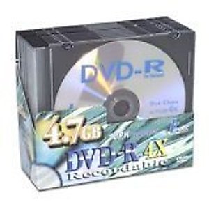 KHypermedia K50-S4.7-10-4X 4.7GB Write-Once Recordable DVD-R Disc