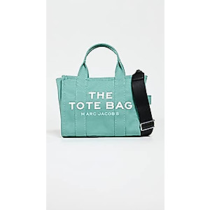 Marc Jacobs Women's The Mini Tote Bag, Wasabi, Green, Blue, Graphic, One Size