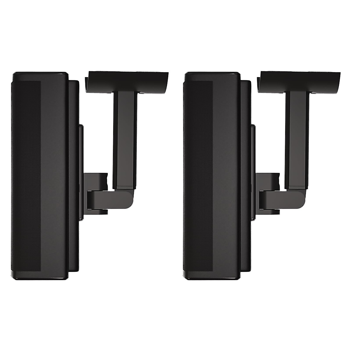 (2 Pack) Adjustable Speaker Wall Mount for Bose Cube Speaker, Ceiling & Wall Mount for Bose UB-20, UB-20 Series II, WB-50 II, Lifestyle Series, Soundtouch Series, Cinemate, Acoustimass Series Black