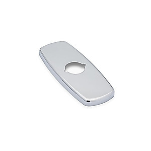 Sloan ETF-312-A 4" Centerset Trim Plate with Single Hole - For use with Sloan Faucets, Polished Chrome Finish, Original OEM Replacement Parts, 3365468