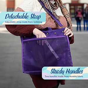 JubileeYarn Mesh Tote Yarn Storage Tote Bag - Green - 1 Bag