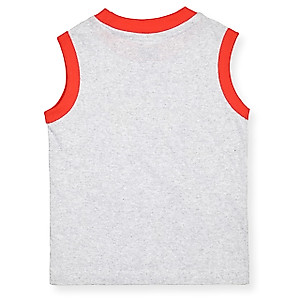 Power Rangers’ Boys’ 2 Pack Tank Tops for Little Kids – Grey/Red