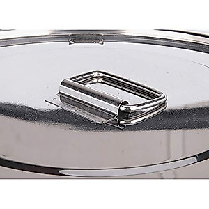 DNYSYSJ Airtight Canister, Stainless Steel Canisters, Rice Cereal Grain Container With Lid for Household Kitchen Milk Oil Sugar Storage Rice Bucket (6L(1.58Gal))