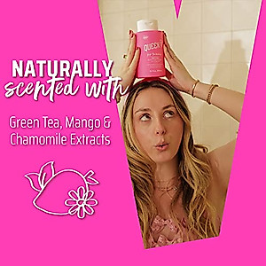 Queen V Pop the Bubbly Bubblebath pH Balanced, Enriched with Green Tea, Mango and chamomile extracts, For Use on External Intimate Area
