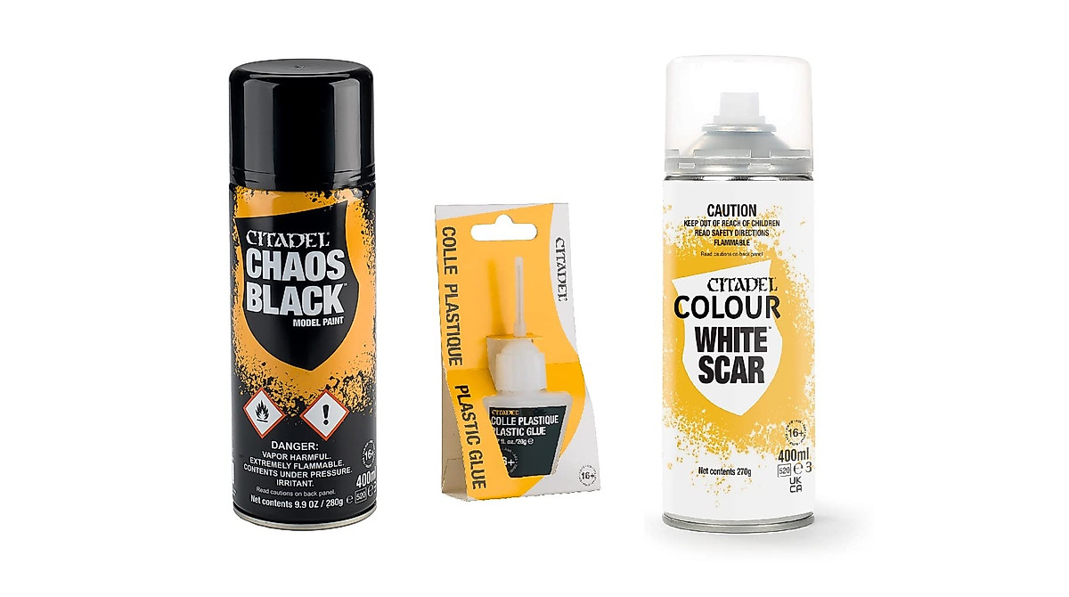 Citadel Bundle - Chaos Black & White Spray Paint