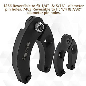 Amerbm Adjustable Gland Nut Wrench 1266& 7463 Universal Hydraulic Cylinder Spanner Wrench on Most Farm and Construction Equipment 2pcs