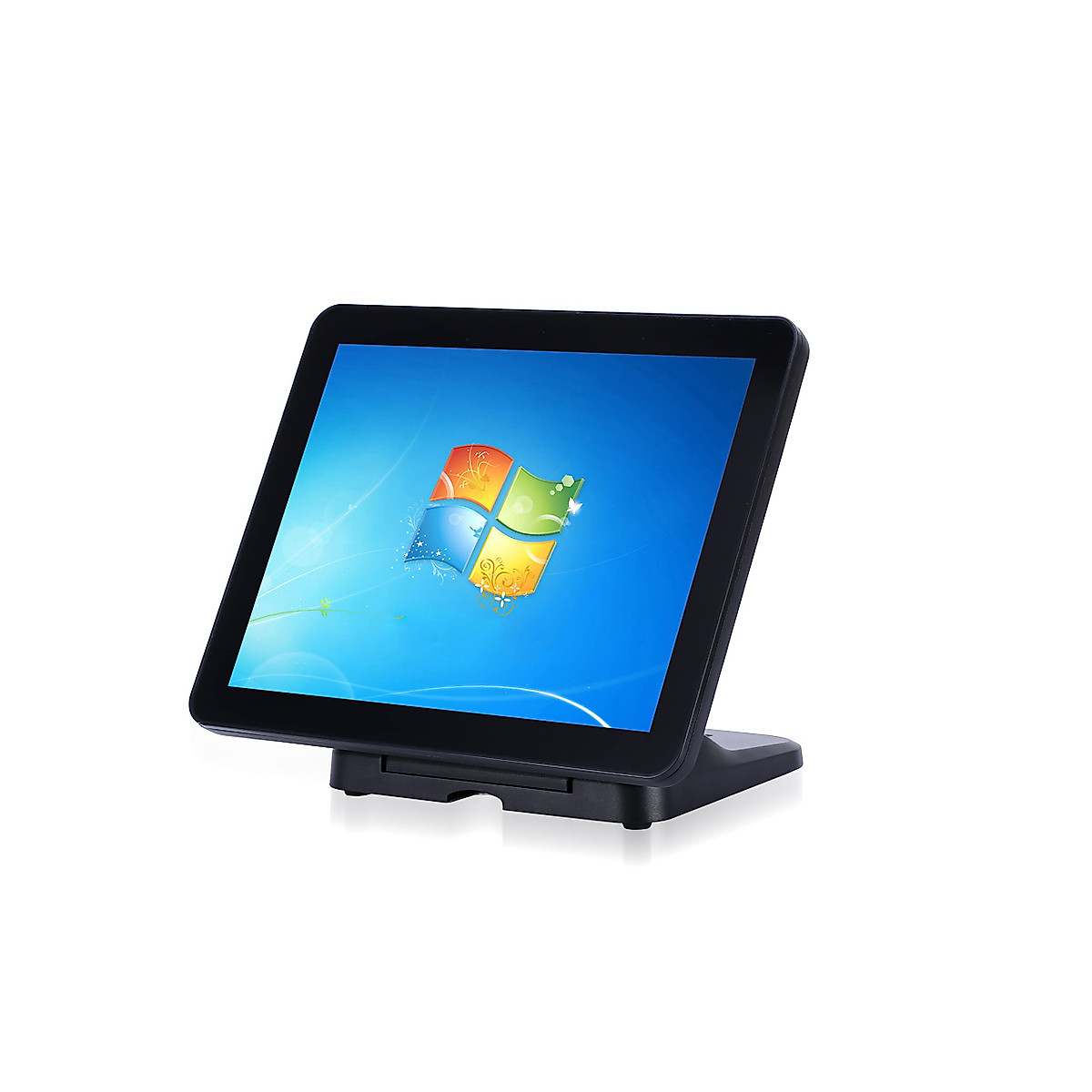 InTouchPOS 15.6 Inch POS Touchscreen Monitor – All in One POS Workstation PC with Flat Seamless Design for Restaurant, Office, Retail, Super Market, Warehouse and More