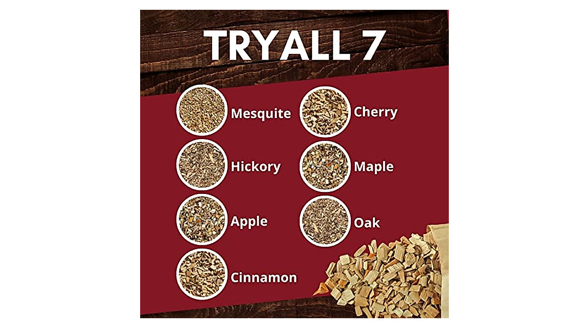 SmokeTop Cocktail Smoker Wood Chips - 4 Flavors