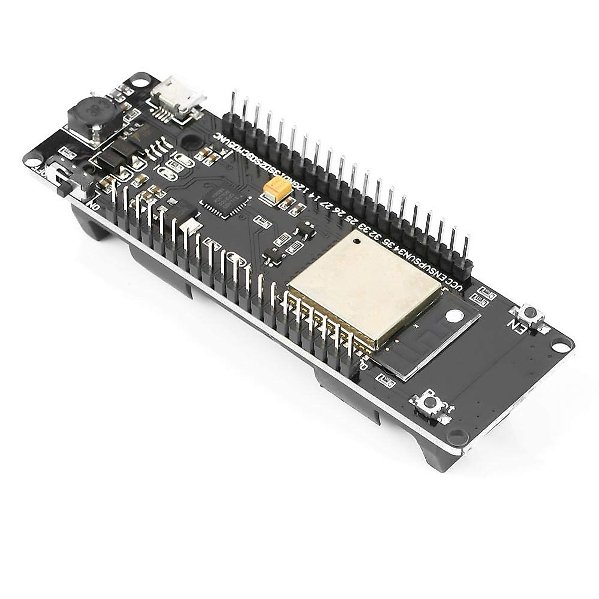 ESP32 Development Board 3.5x1.2in 2.4GHz Dual-Mode and Bluetooth Compatible Dual Cores Module for Battery