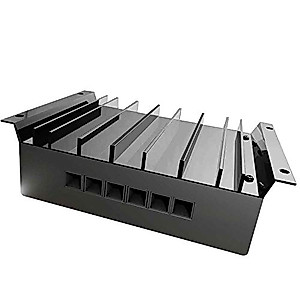 ZHCSolar Solar Charge Controller 80A 12V 24V PWM Solar Panel Charger Regulator for Renewable Energy 1920W Max with USB Multi Circuit Protection Anti-Fall Durable ABS Housing Enhanced Heat Sink