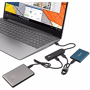 Xcellon 4-Port Slim USB 3.1 Gen 1 Type-A Hub