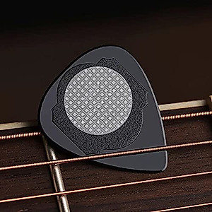 Birllaid Grips for Guitar Picks, Guitar Pick Grips Help You Hold Guitar Picks Tightly, Self Adhesive 30Grips