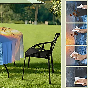 Lirduipu Beach Pattern Round Outdoor Tablecloth,Round Tablecloth with Umbrella Hole and Zipper for Patio Garden,Waterproof Spill-Proof,for Outdoor Umbrella Table(72" Round,Yellow Blue)