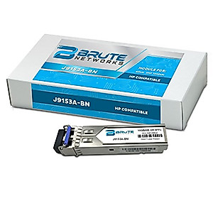 Brute Networks J9153A-BN - 10GBASE-ER 40km 1550nm SFP+ Transceiver (Compatible with OEM PN# J9153A)
