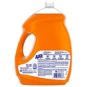 Ajax Ultra Professional Antibacterial Pot & Pan Dish Soap, Orange Scent, 145 fl. oz. (1.13 gal.), 4/Pack (61034313CT)