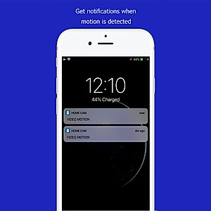 Emerson WiFi Baby Monitor/Pet Nanny Camera, Two Way Audio, Night Vision, Temperature Monitor, Pan/Tilt, Motion Detection, HD, 1080P, ER108002