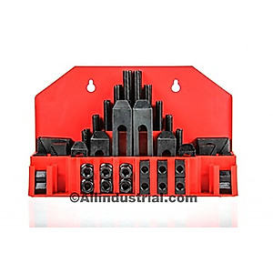 58 Pc Pro-Series 7/16" T-Slot Clamping Kit Bridgeport Mill Set Up Set 3/8-16