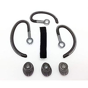 AvimaBasics Savi X40 Ear Tips | Replacement Earbuds Ear Buds Headset Parts Spare Kit Ear Loops Compatible with Plantronics SAVI X40 CS540 Savi W440 W740 W745 WH500 - (Mixed L/M/S) (1 Pack)