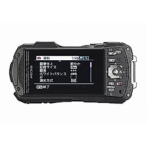 RICOH WG-50 Black Waterproof 14m Withstand Shock 1.6m Cold -10 ° RICOH WG-50 BK 04571(Japan Import-No Warranty)