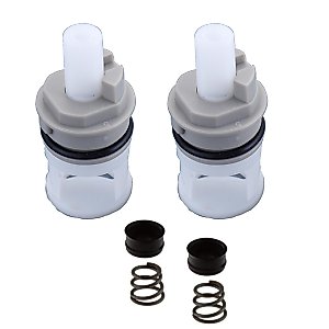 2 Pack Faucet Cartridge Repair Kit Compatible with Bathroom Stem for Delta, Glacier Bay and Luxtra Sink Faucets