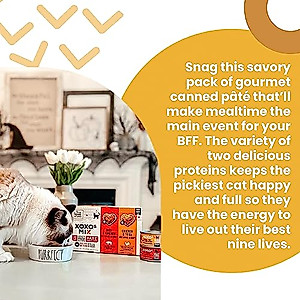 I AND LOVE AND YOU" XOXOs Canned Wet Cat Food, Beef and Tuna Pate, Grain Free, Real Meat, No Fillers, 3 oz Cans, (Pack of 24)