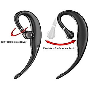 Conduction Headphone Bluetooth Headphones, 5.0 Auto Pairing True Wireless Earbuds in Ear Bluetooth Earphones Call Headset with Built in Mic for Sports
