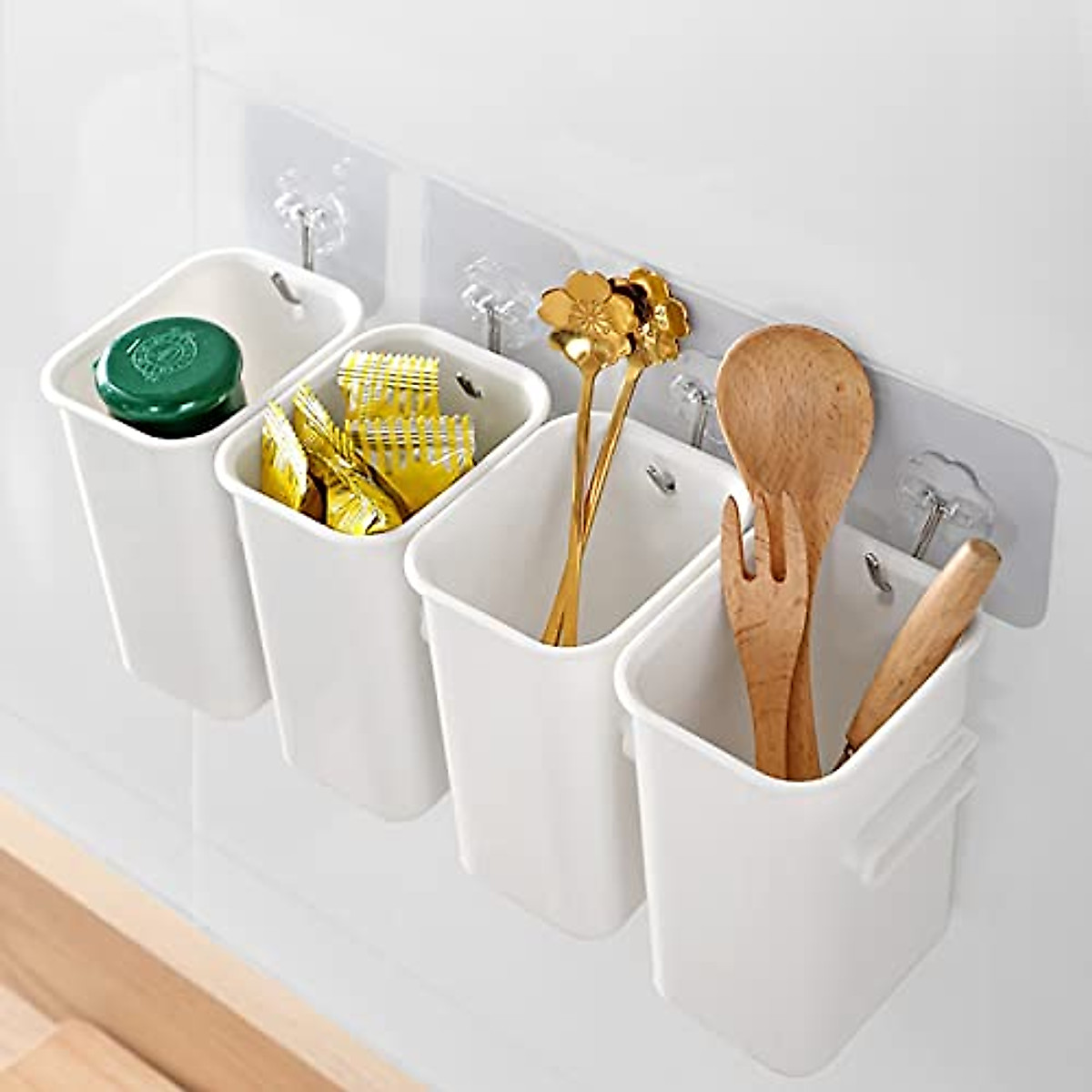 Multifunctional Storage Box Refrigerator Side Door Storage Box Food Sorting Box Cool Kitchen Stuff (White, One Size)