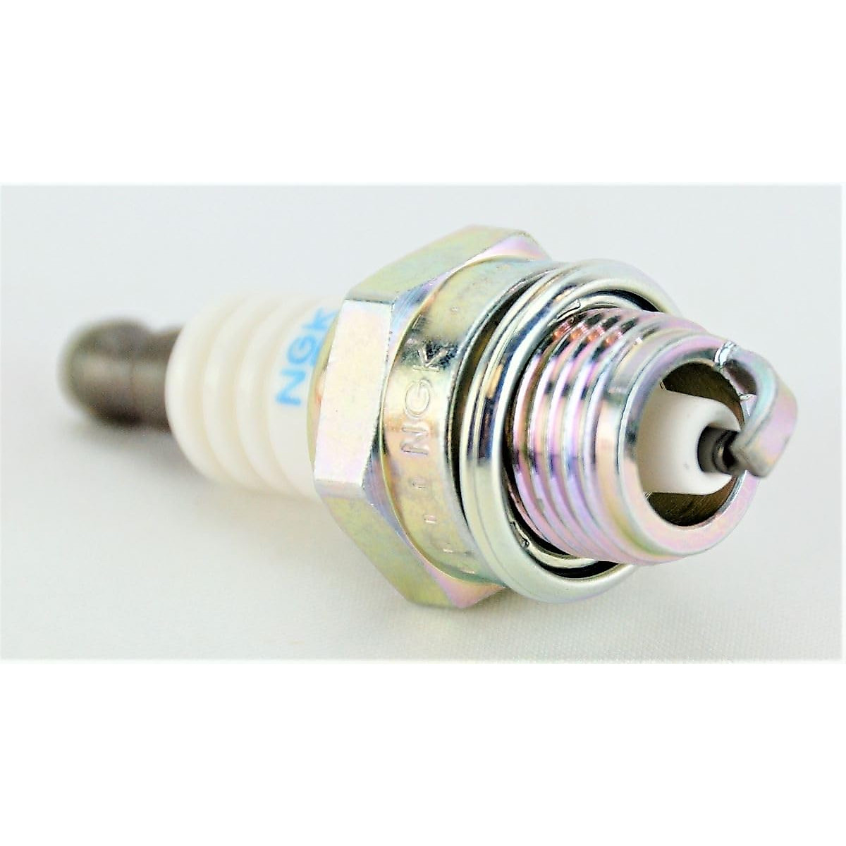 NGK (6703) BPMR7A Spark Plugs Individual Boxed - 2 Pack, Copper