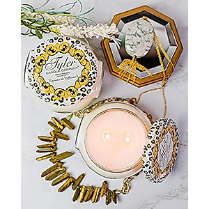 Tyler Candle Diva 2-Pack | 22 oz. Glass Jar Scented Candles | Bougie Parfumee Double-Wick Candles for The Home | Home Fragrance Gift Set Made in USA