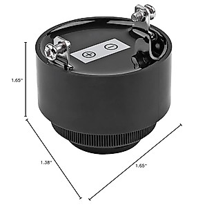 Continuous Beep Alarm Electronic Piezo Buzzer Sounder DC 3-24V 85DB 2Pcs