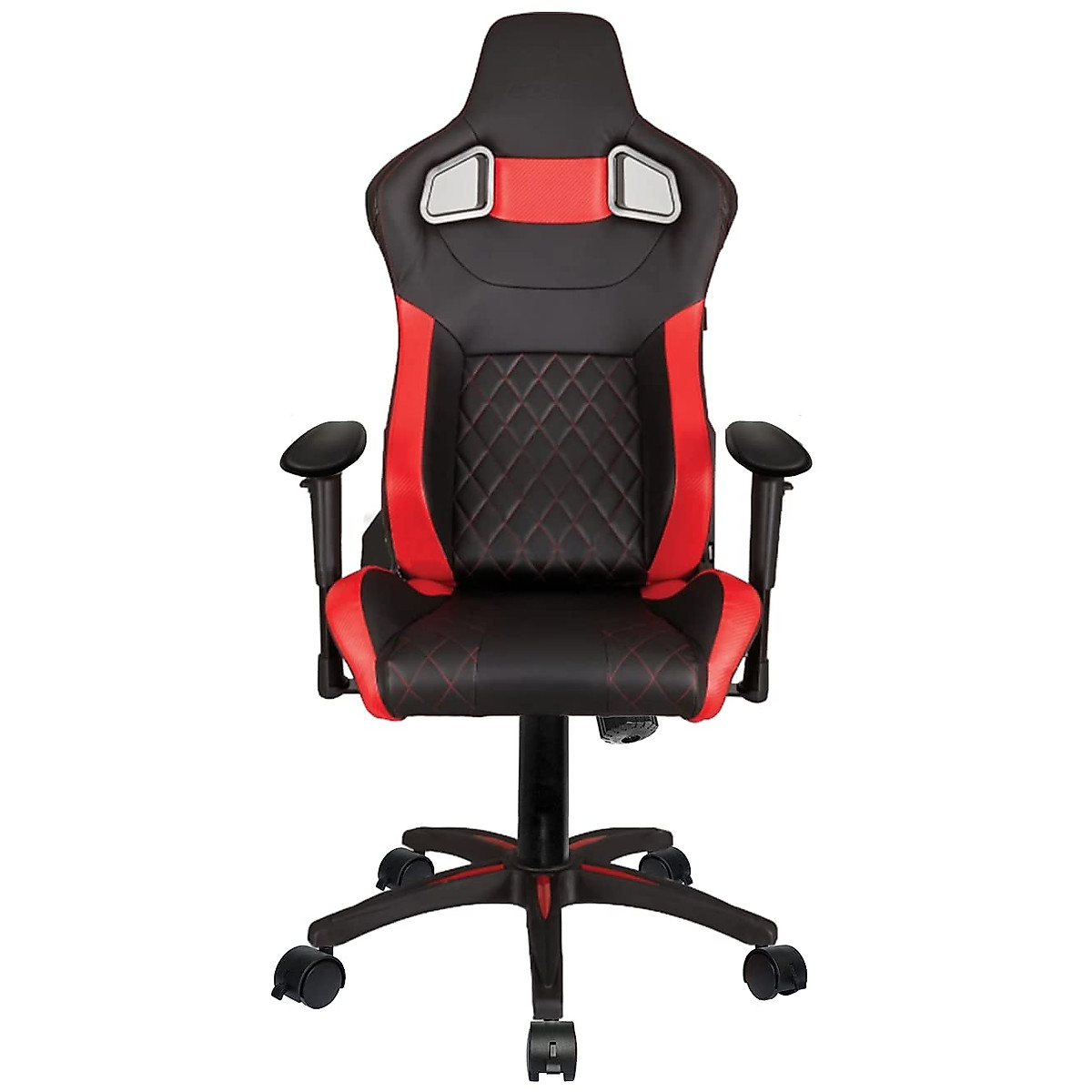 MySit Office Chair Armrest Replacement Arm Pads Universal 4" 5.5" Mounting Hole (Set of 2) Black