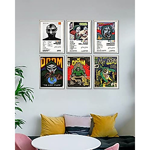 INGVY Mf Doom Operation Doomsday Poster Canvas Art Wall Picture Print Modern Family Decor 8x12inch(20x25cm)