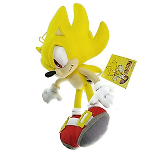 Sonic The Hedgehog Great Eastern GE-8958 Plush - Super Sonic, 12"