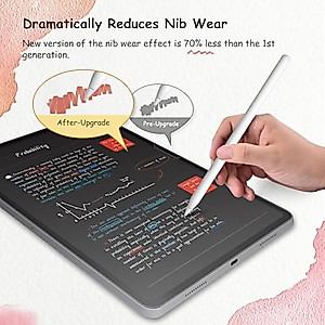 bersem 2-Pack New Paper Nano Screen Protector Compatible with iPad Air 11 Inch 2024 (M2) & iPad 10th Generation 2022 (10.9 inch), Matte PET Film for Paper Art Writing, Nib Friendly, Anti-Glare