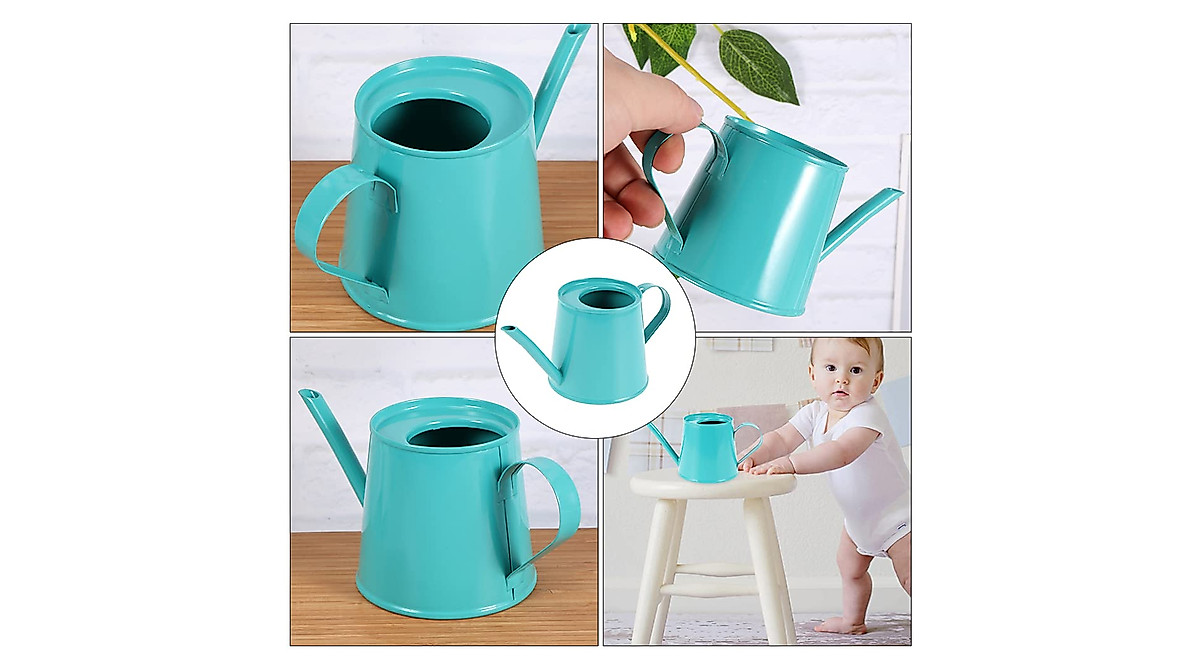 Kids Watering Can - Durable Iron Toy for Indoor & Outdoor Plants