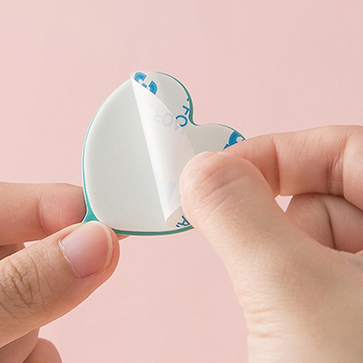 ZAAWUUT Adhesive Wall Hooks,10 Pieces Stainless Steel Decorative Sticky Hanger Without Nails for Home Office Classroom (White)